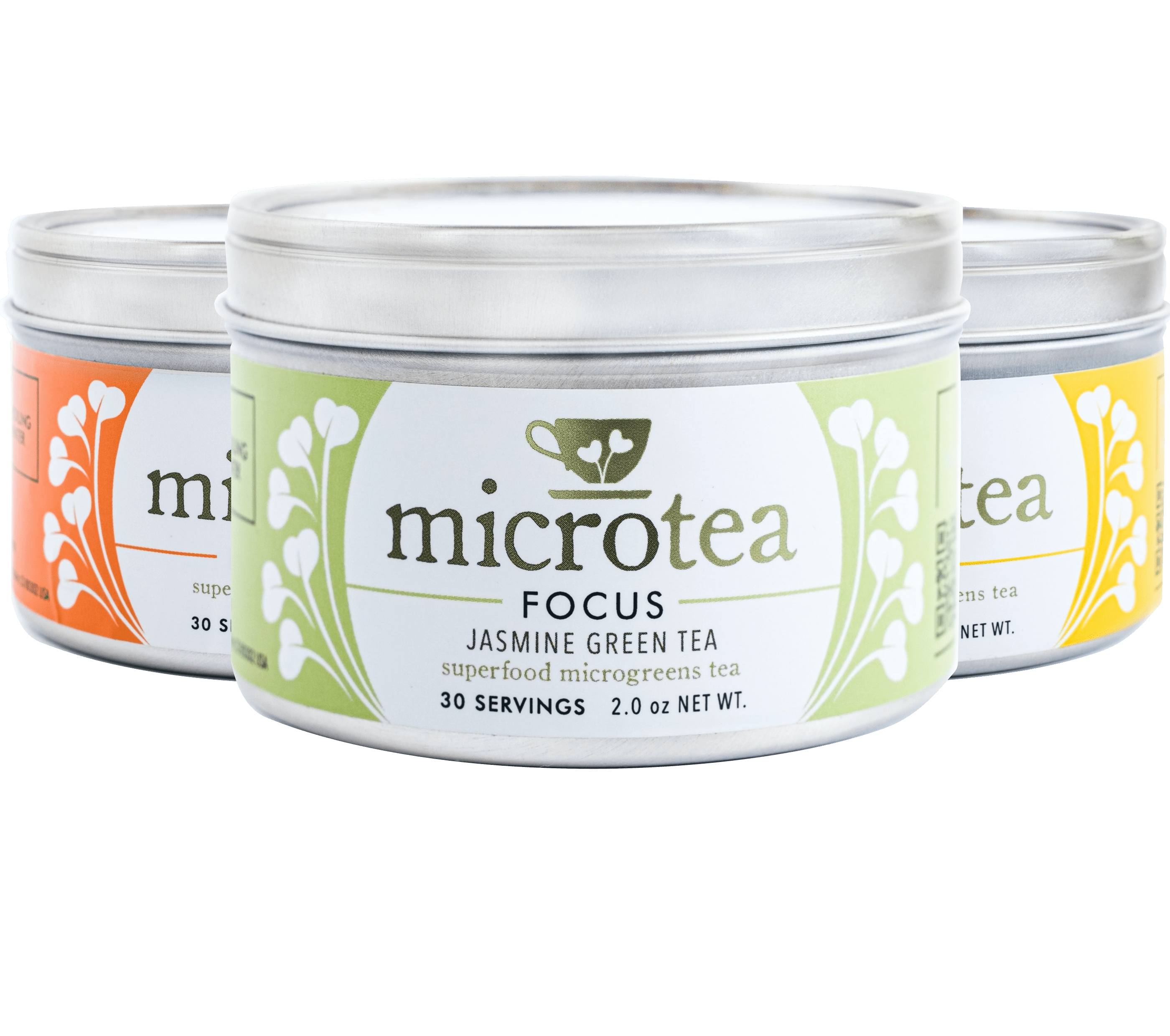 Variety Pack - Turmeric, Green, Chamomile Microtea – Beyond Microgreens